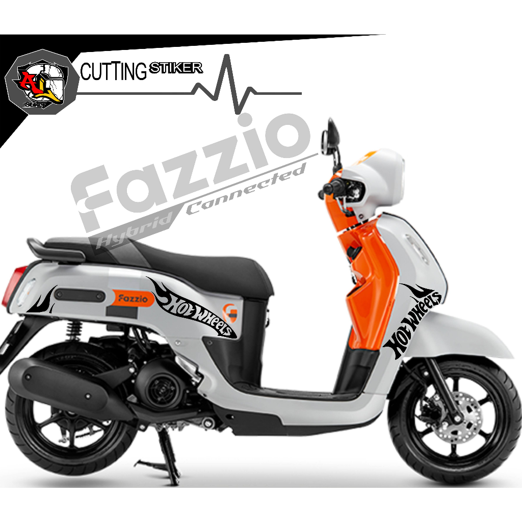 STICKER CUTTING/SCF.308/FZIO API SCOOTER HOT WHEELS/FAZZIO API STICKERS ...