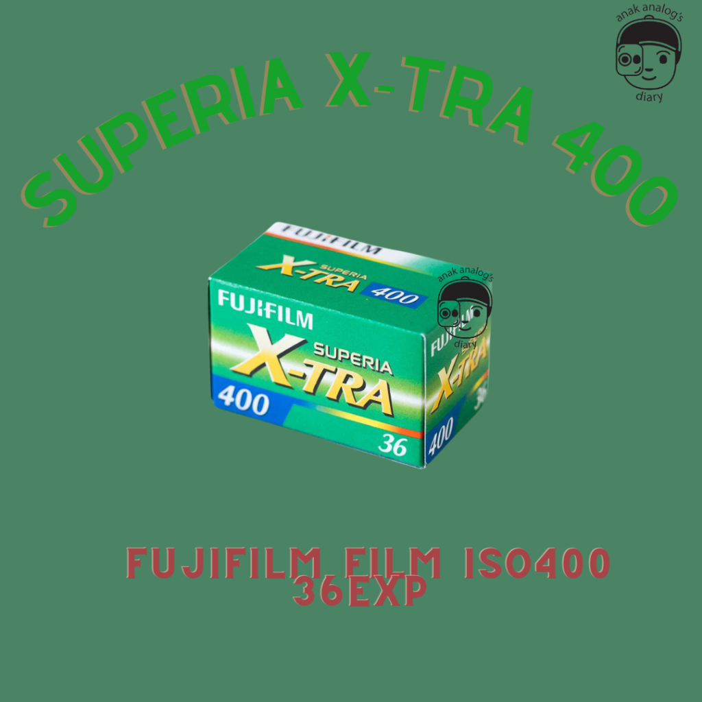Fujifilm Superia X-Tra 400 Roll Film Superia Analog Camera 36exp ISO 400 Roll Film Color Color ...