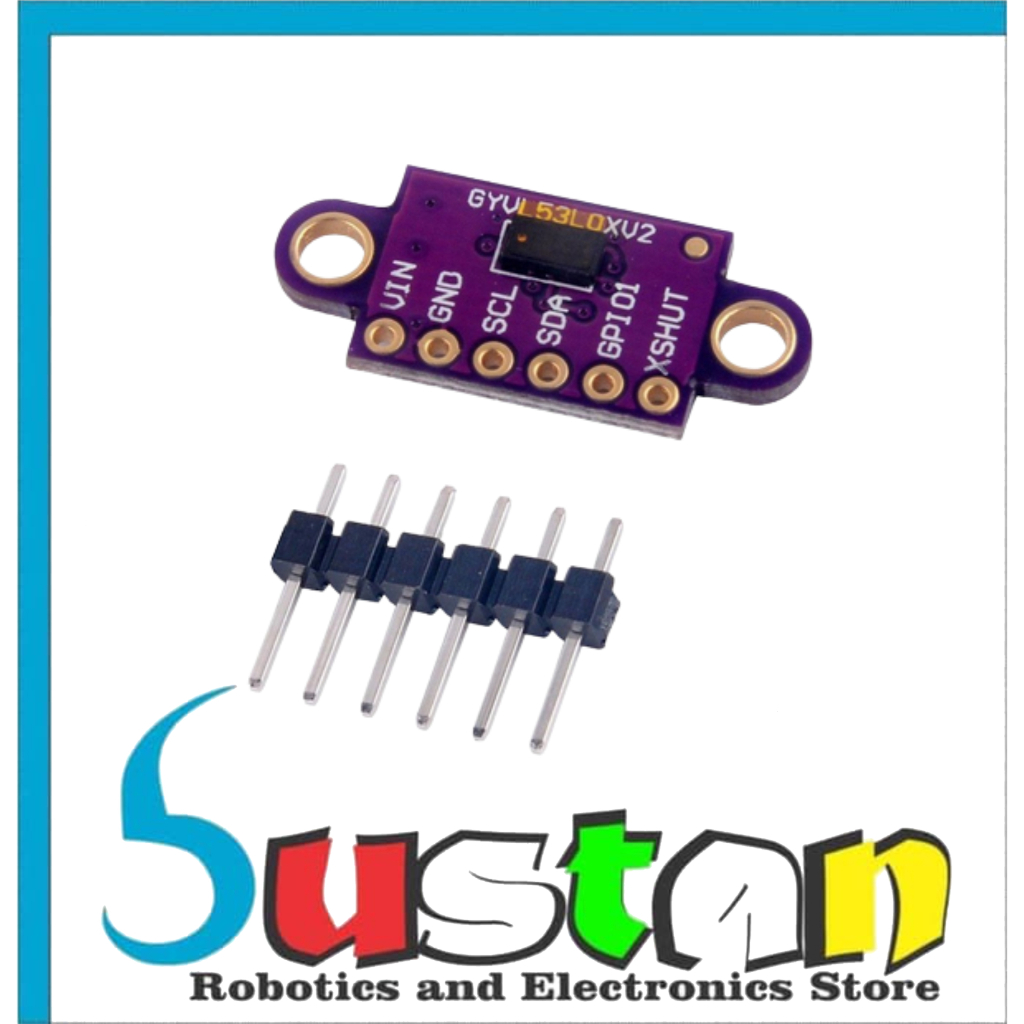 VL53L0X V2 Laser RANGE MODULE TIME OF FLIGHT Laser Distance SENSOR | Shopee Philippines