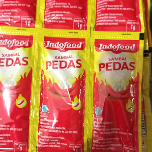 INDOFOOD SAMBAL SACHET (36 SACHETS) | Shopee Philippines