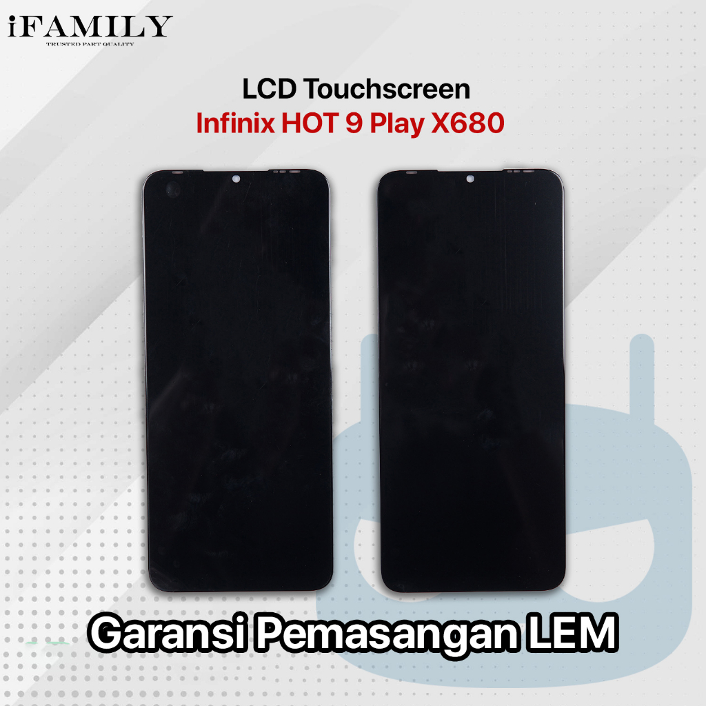 INFINIX HOT 9 PLAY X680 BLACK TOUCHSCREEN LCD | Shopee Philippines