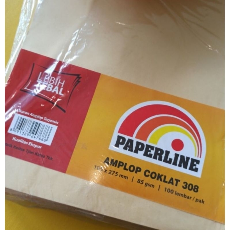 Paperline 308 brown envelope (1/2 folio size) | Shopee Philippines