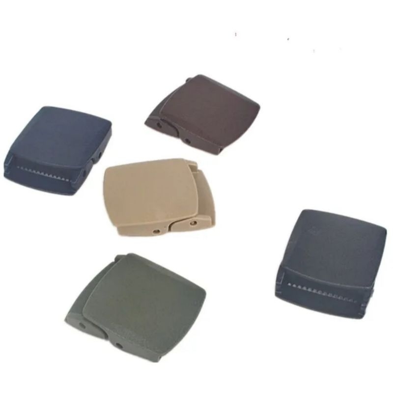 TACTICAL DETECTOR ANTI-METAL PLASTIC BELT BUCKLE HEAD | Shopee Philippines