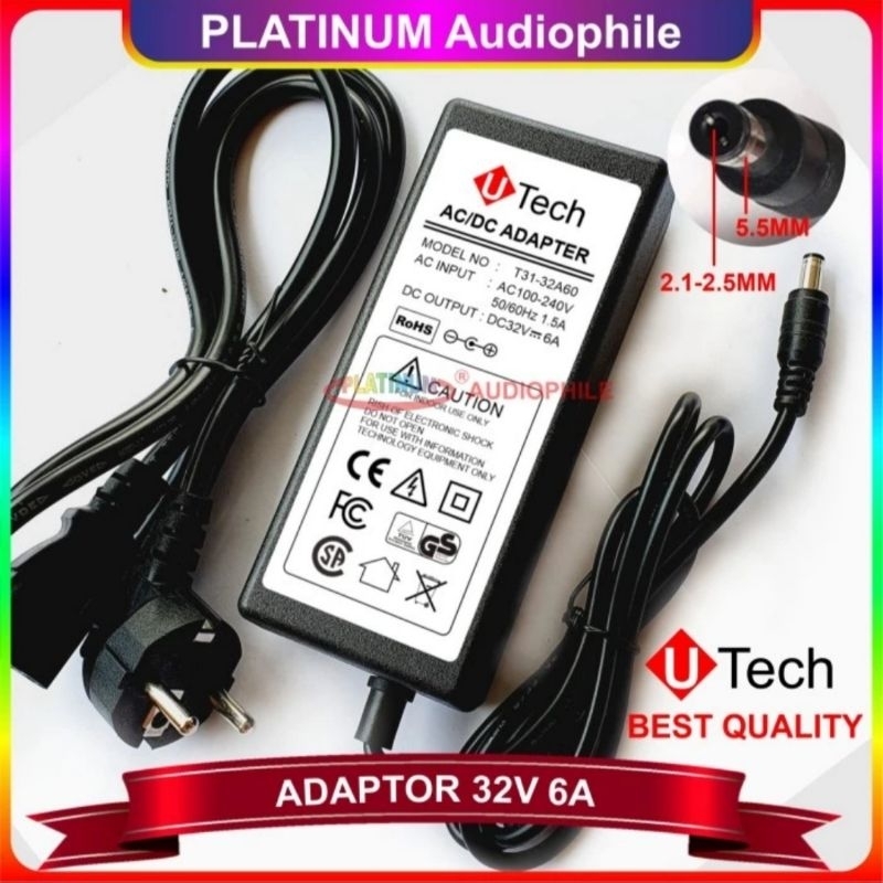 32v 6A AC/DC Adapter 32V 6A Power Supply Adapter | Shopee Philippines