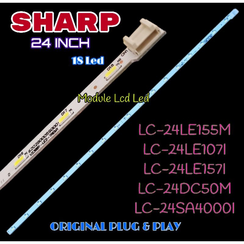 Sharp BACKLIGHT LC-24LE155M LC-24SA4000I LC-24LE107I LC-24DC50M ...