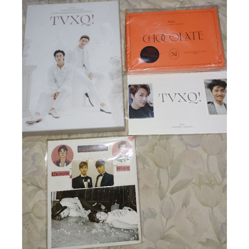Pc photocards, albums and merch TVXQ Tohoshinki DBSK (SELECT JNT ...