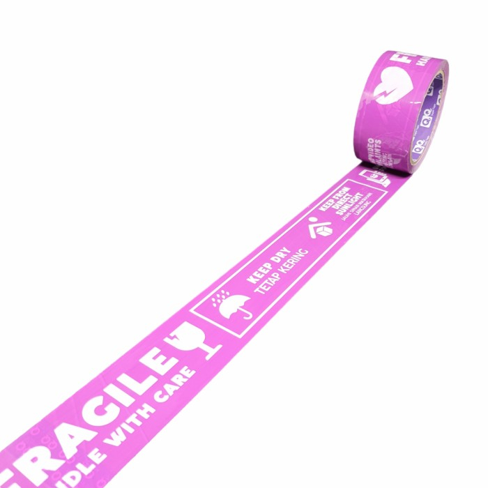 Ungu Fragile Dry Purple Duct Tape Pcs Shopee Philippines