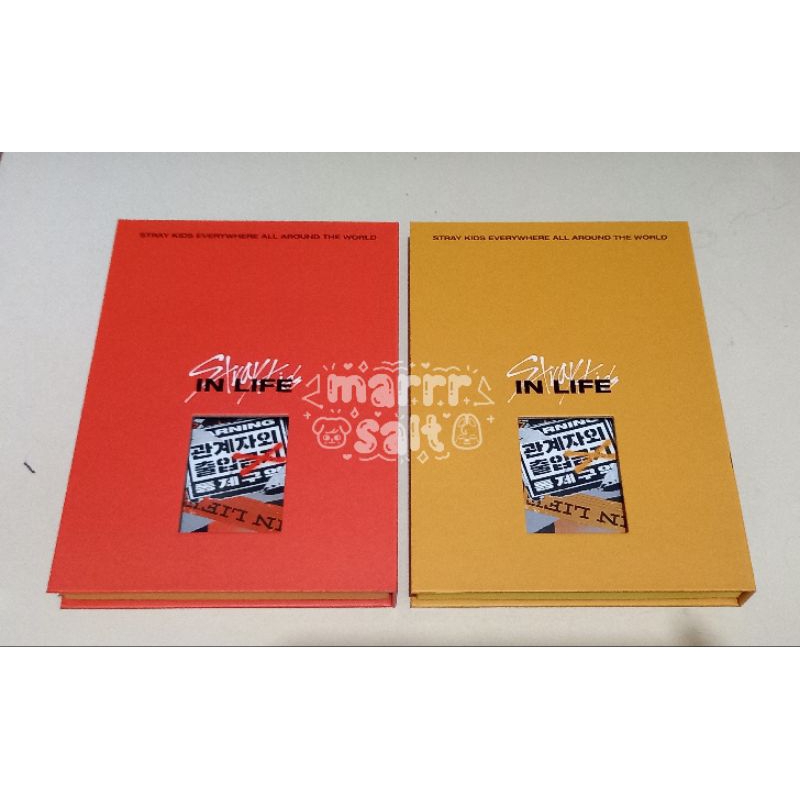 Album only stray kids skz in life (all booked) | Shopee Philippines