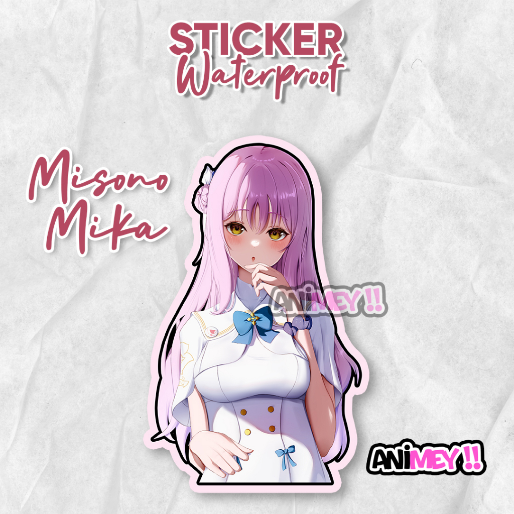 Misono Mika Sticker / Waterproof Anime Sticker | Shopee Philippines
