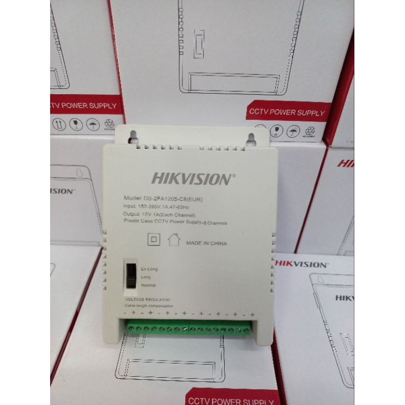 Hikvision DS-2FA1205-D8 8 CHANNEL Power Supply | Shopee Philippines