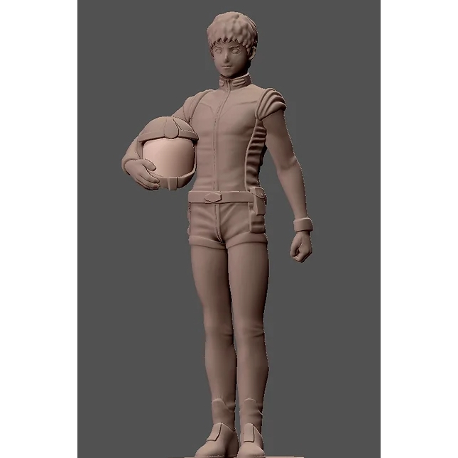 Miniature Figure Gundam AMURO RAY pilot 1/64 1/100 1/144 HO diorama ...