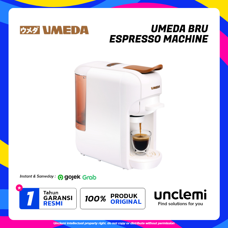 MESIN Umeda Bru Multi Capsule Coffee Machine/Nespresso Capsule Coffee ...