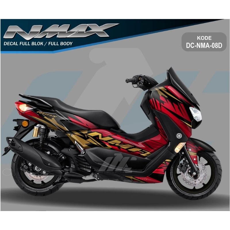 Sticker DECAL NMAX 2020 2021 2022 NEW - STICKER FULL Block NMAX 2020 ...