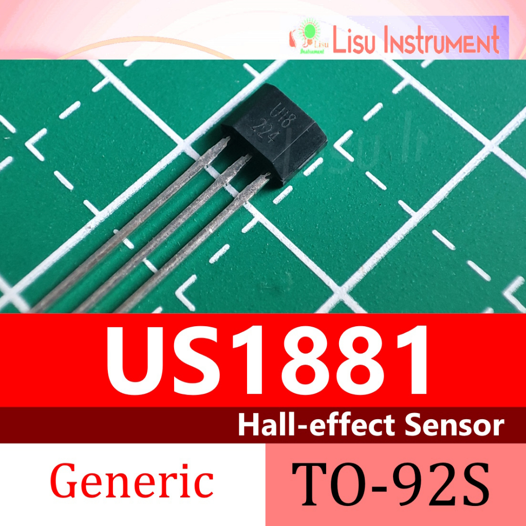 US1881 U18 OH188 1881 Hall Effect High Sensitivity Latch Sensor TO-92S | Shopee Philippines