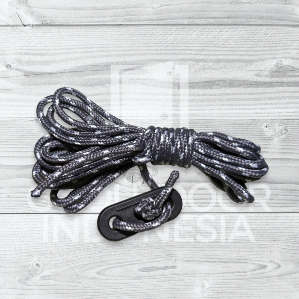 TENDA Motif Tent Rope With Plastic Guyline - Good Quality Tent Rope ...