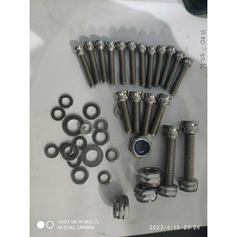 1 set of custom bolts | Shopee Philippines