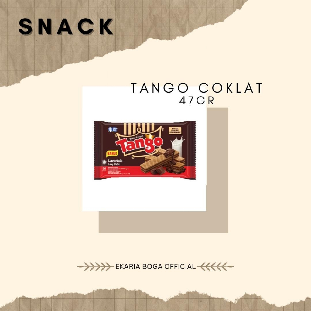 Snack | Biscuits | Wafer | Tango | Tango WAFER | Chocolate TANGO 47GR ...