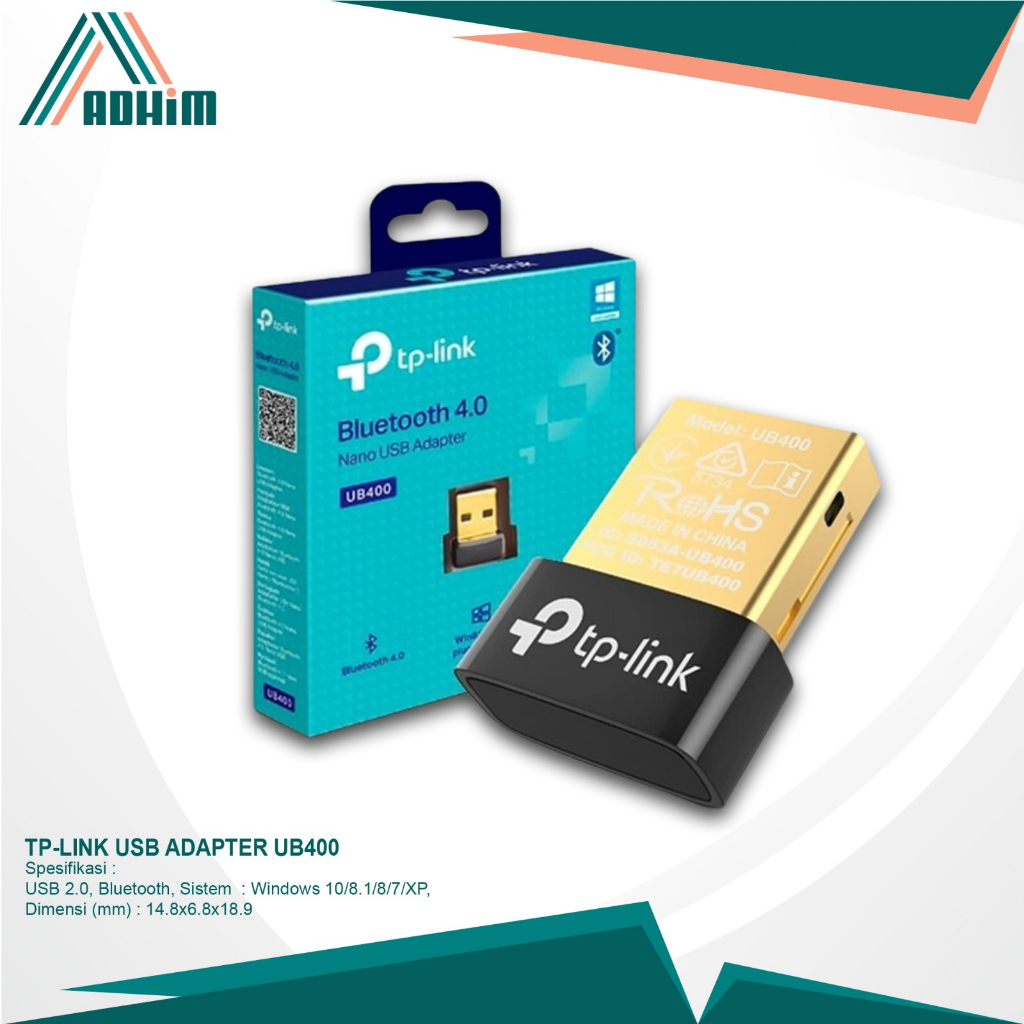Tp-link Bluetooth USB Adapter UB400 Nano Single Adapter - Official ...