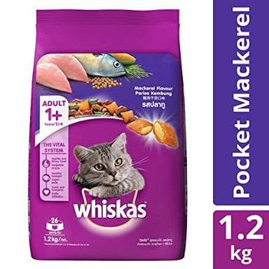 WHISKAS MAKAREL ADULT 1.2KG FRESHPACK/DRYFOOD CAT FOOD | Shopee Philippines