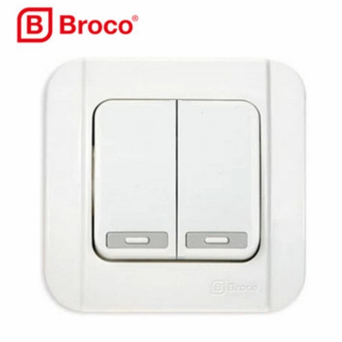 Broco GALLEO DOUBLE SWITCH SWITCH | Shopee Philippines