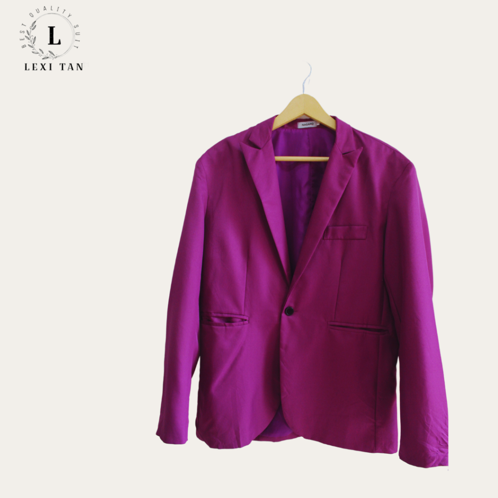 UNGU Purple Suit/Blazer (XL) | Shopee Philippines