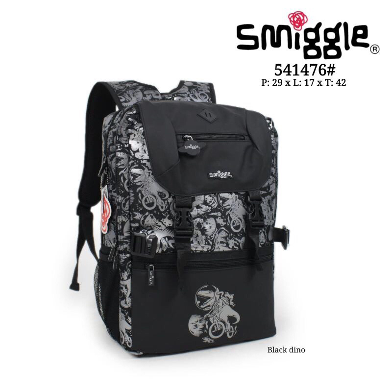 Smiggle Better Together Dino Foldover Backpack Kids Backpack | Shopee ...
