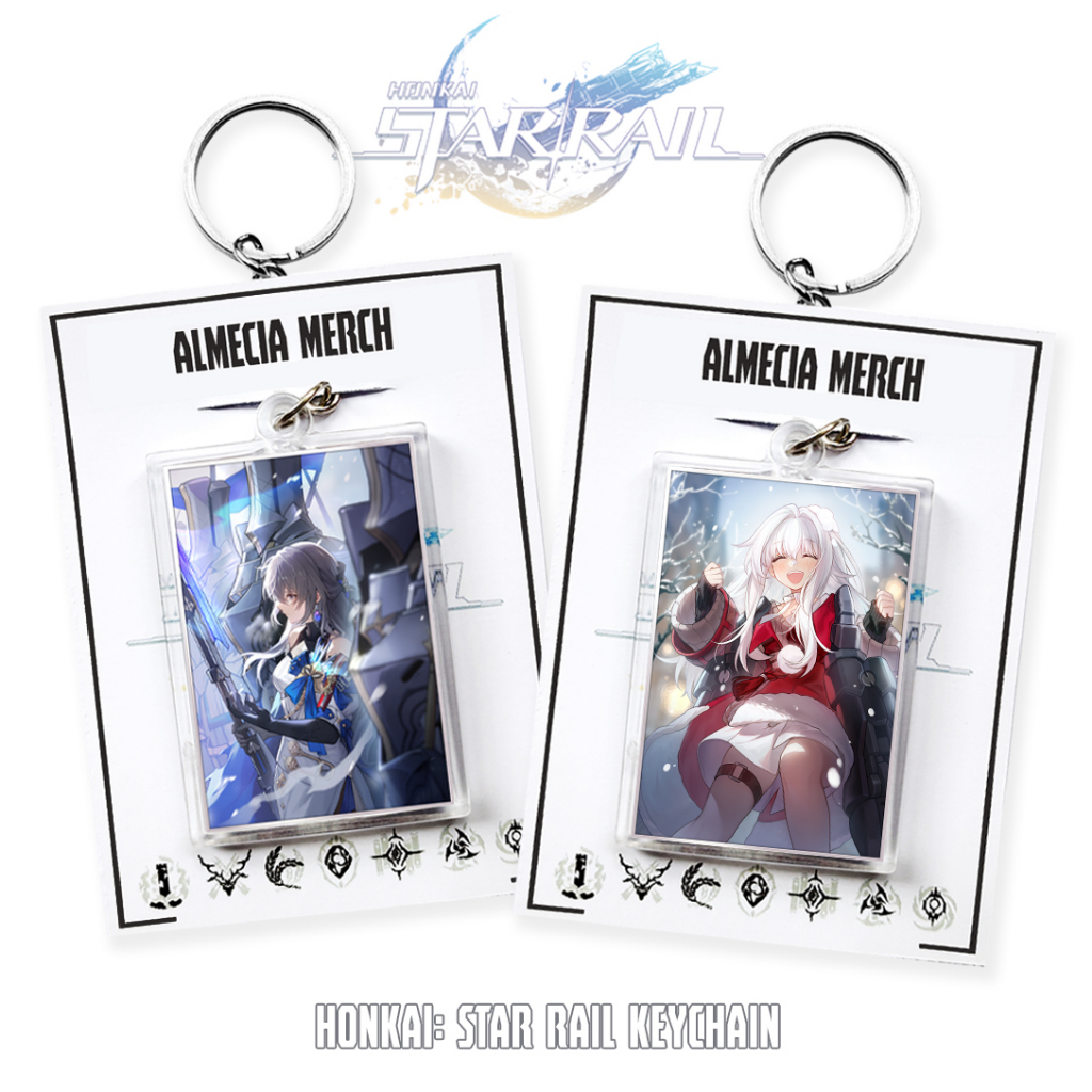 GANTUNGAN Honkai Star Rail Keychain/Keychain Light Cone Honkai HSR ...