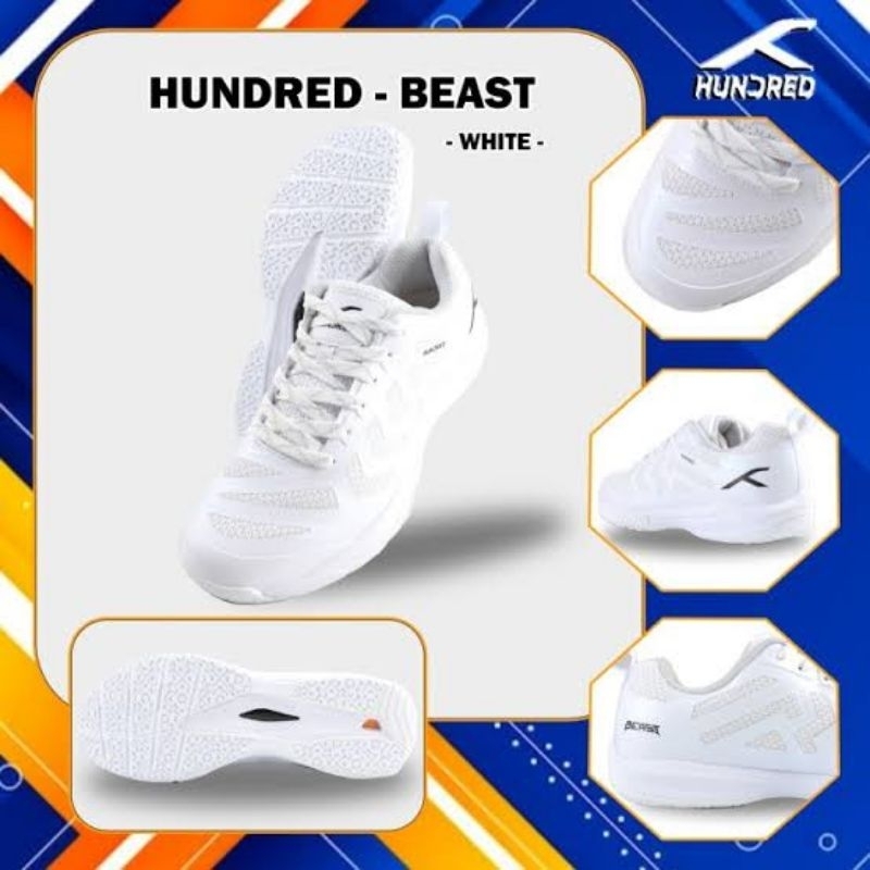 Hundred Beast Badminton Shoes Original Hndrd Beast | Shopee Philippines