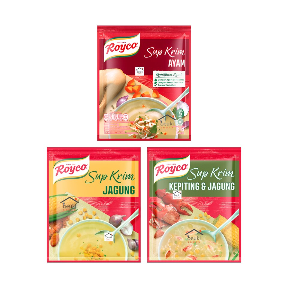 Royco Delicious And Savory Cream Soup Various Variants Choose A Flavor ...