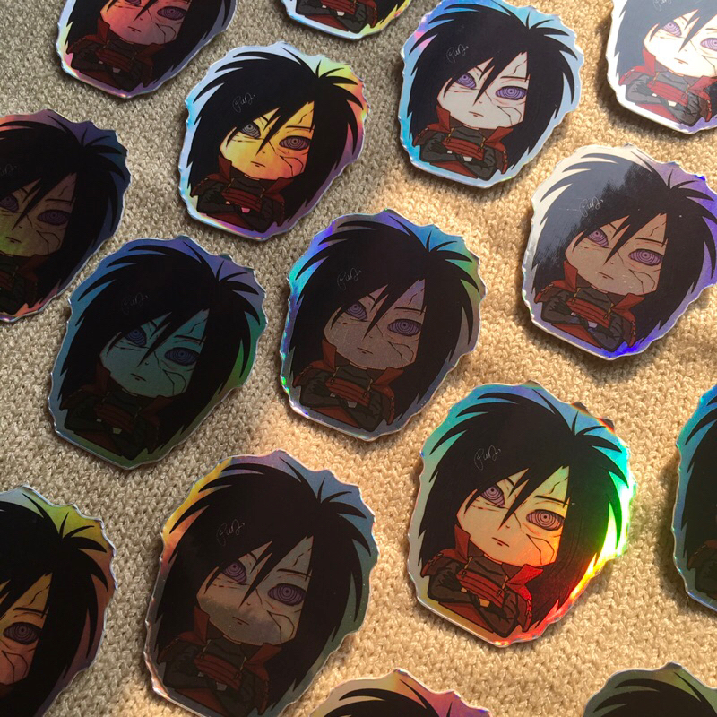 Madara chibi Anime Naruto Funny Sticker | Shopee Philippines