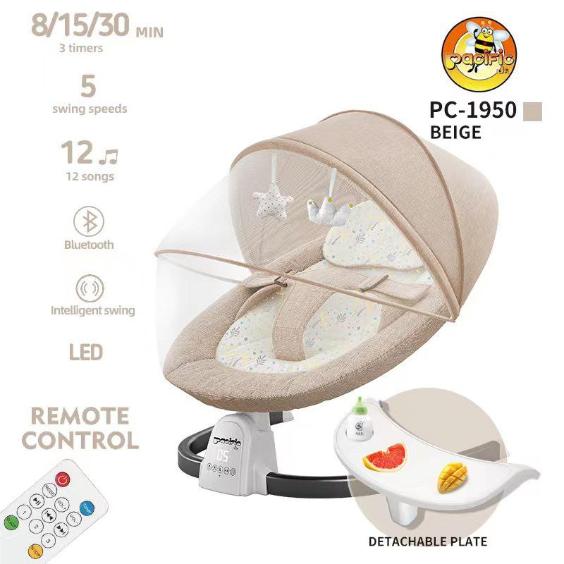 Automatic BABY SWING Pacific PC 1950 SPACE BABY AUTOMATIC Bouncer SPACE ...