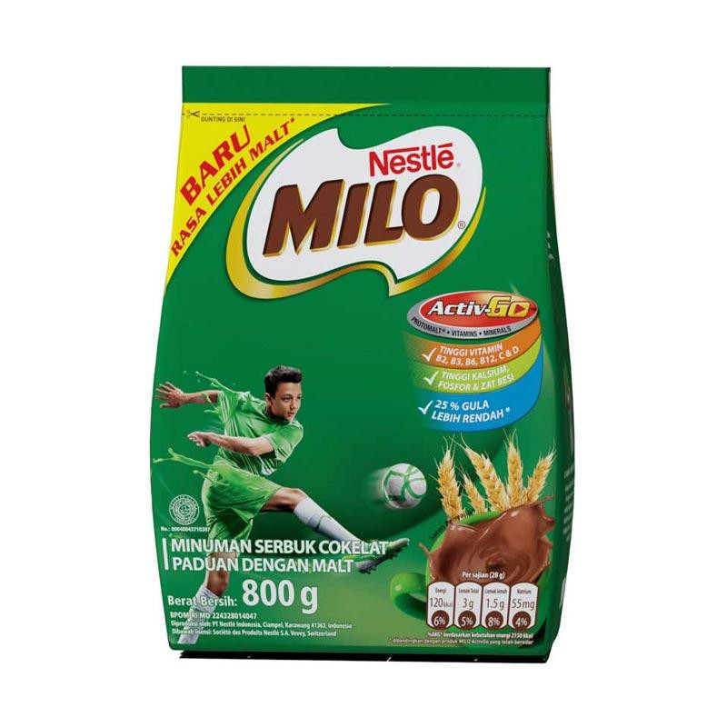 Milo ACTIV-GO Pouch 800g N3 ID | Shopee Philippines