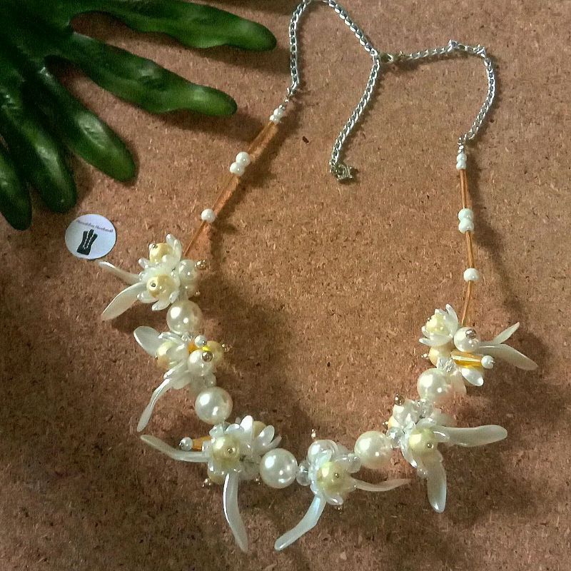 Handmade Frangipani Flower Necklace | Shopee Philippines