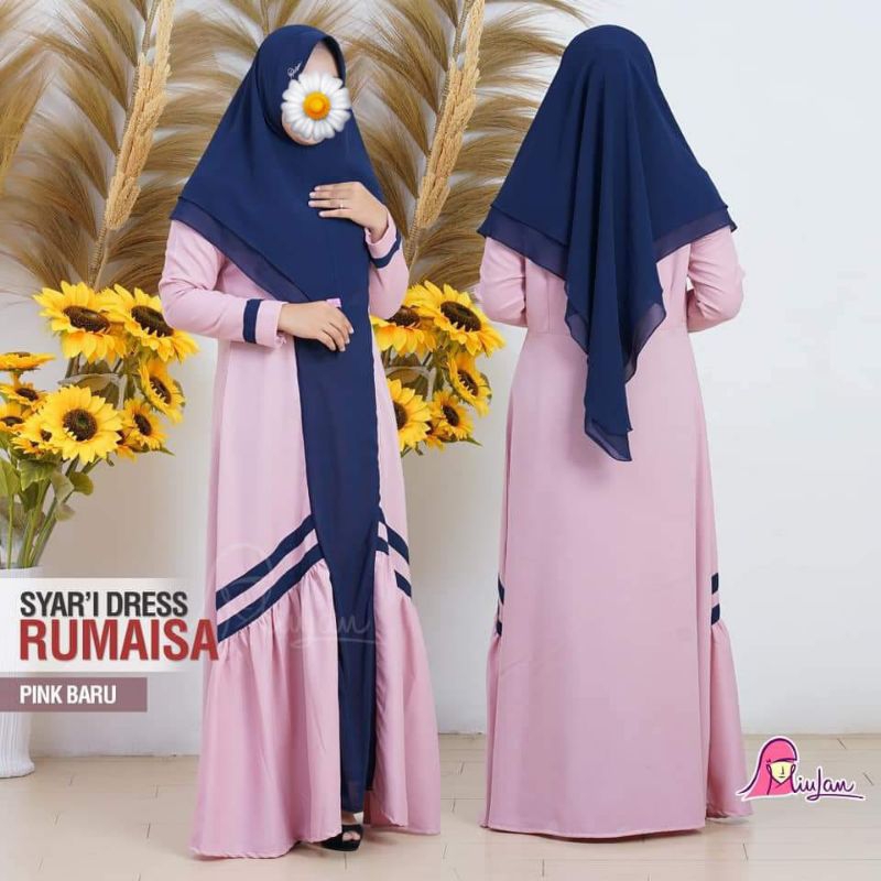 Syar'i Dress RUMAISA | Islamic Muslim Clothes Dress Women's Muslim ...