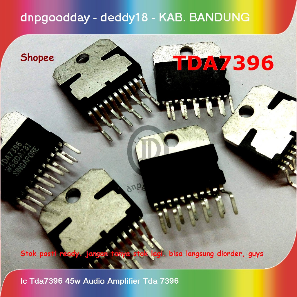 Ic Tda7396 45w Audio Amplifier Tda 7396 | Shopee Philippines