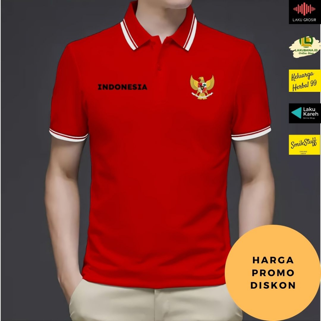 Garuda Polo - Premium Garuda Theme Polo | Shopee Philippines