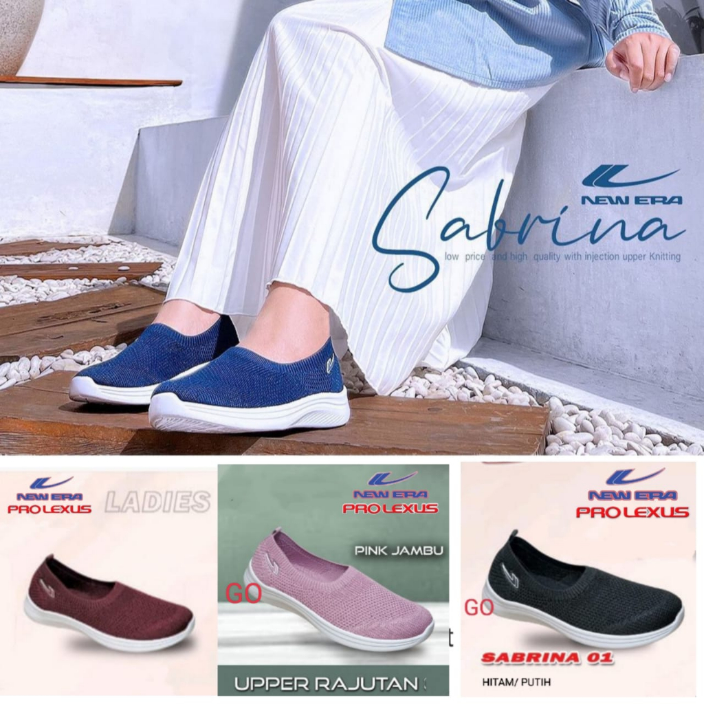 Gopro NEW ERA SABRINA/SHEILA Slip On Shoes For Women Knit Latest ...
