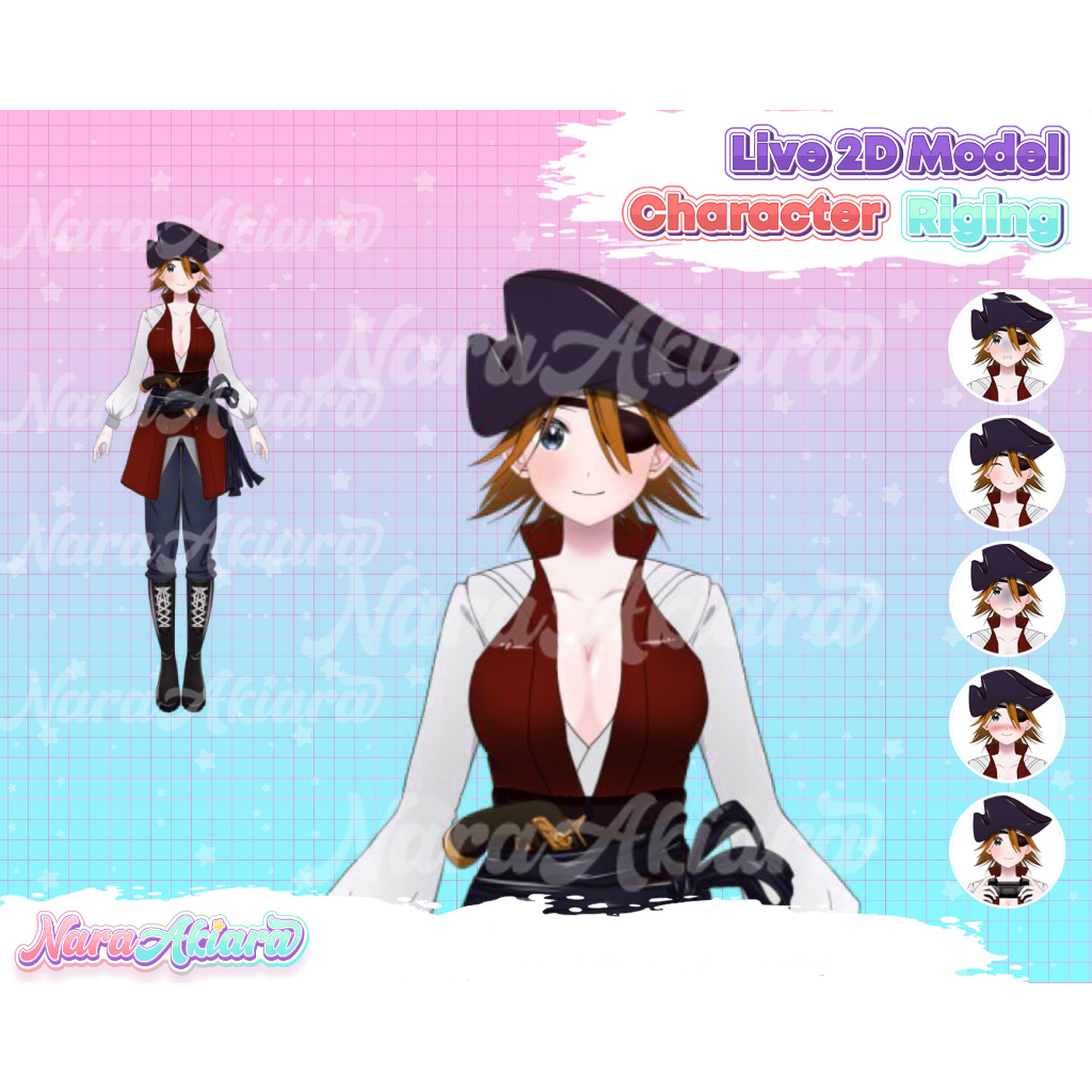 Immediately Get Vtuber Anime Characters Live2D Models for Your ...