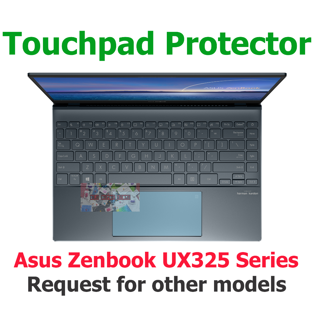 Touchpad Protector Asus Zenbook UX325 UX325EA UX325UA UX325JA Series ...