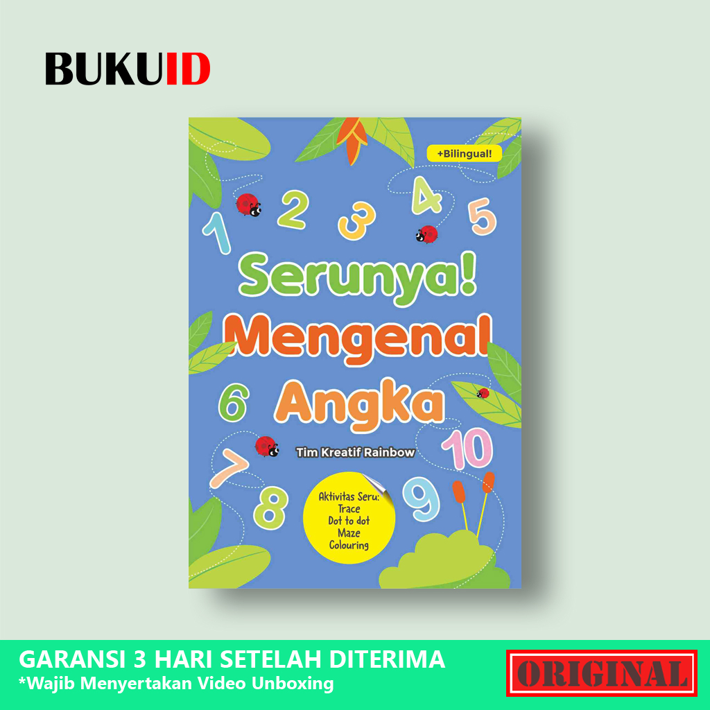 The Fun Children's Book! Getting to Know Numbers (Bilingual) | Shopee ...
