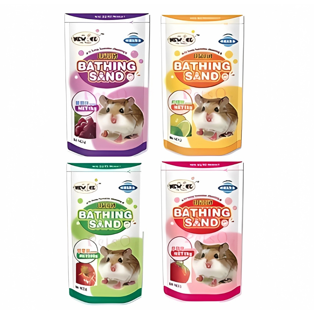 SMALL ANIMAL BATHING SAND 500GR ALL VARIAN / HAMSTER SAND | Shopee ...