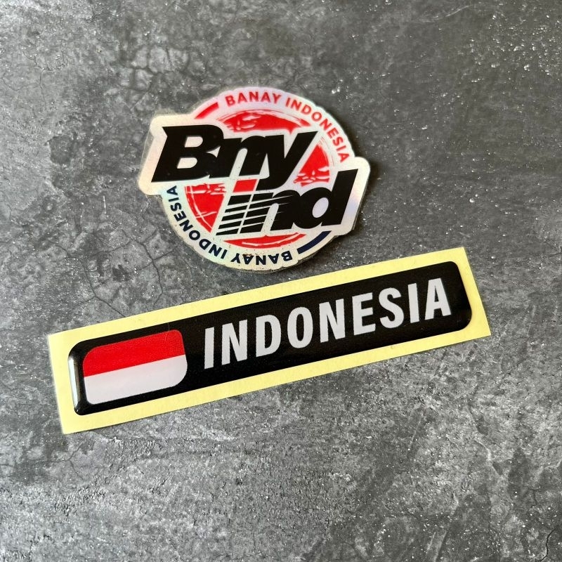 Indonesian Emblem Sticker Embossed | Shopee Philippines