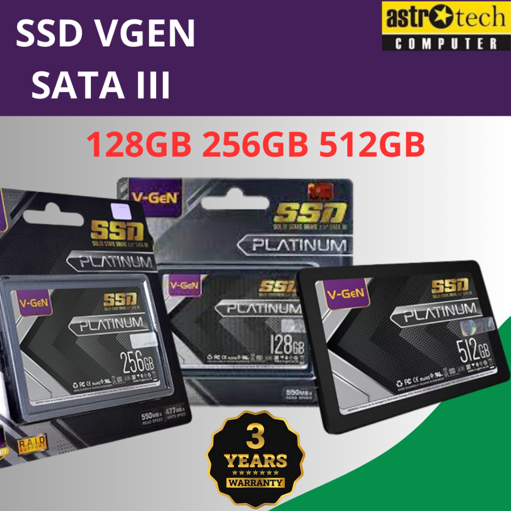 Ssd V-GEN PLATINUM 128GB / 256GB / 512GB / 1TB | Shopee Philippines
