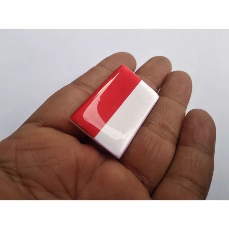 MERAH PUTIH Red and White Flag Pin (Acrylic) | Shopee Philippines