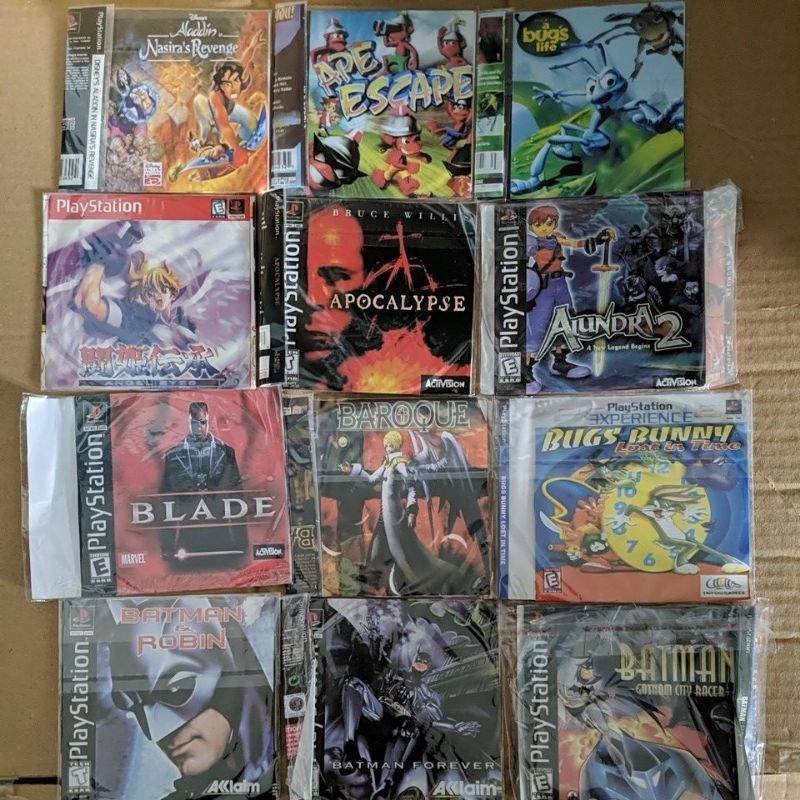 PS1 Cassette Copab Kopab Copy Factory Plastic CD Cover | Shopee Philippines