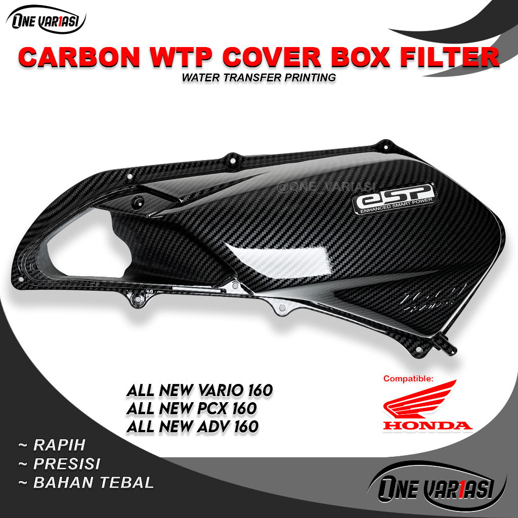 Cover Lid BOX FILTER CARBON Click PCX ADV 160 Lid BOX FILTER NEW PCX ...