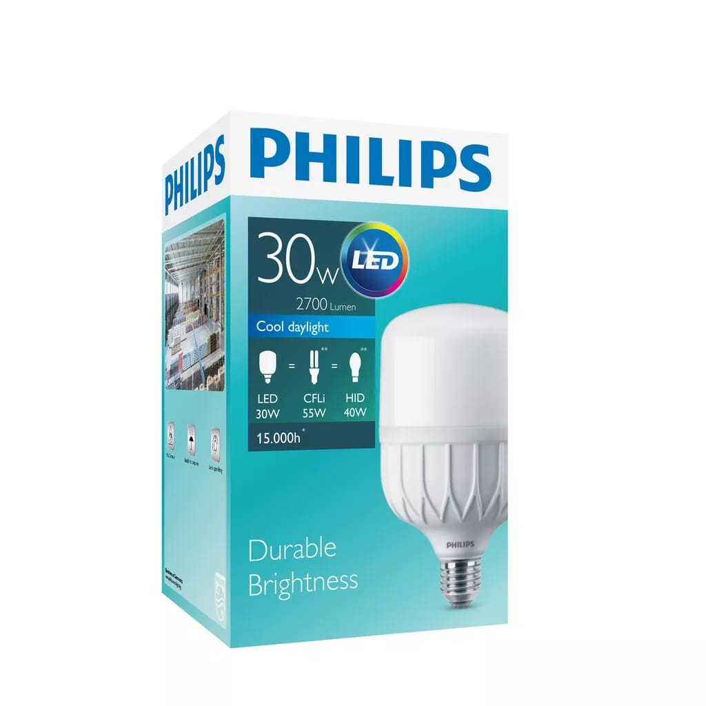 PUTIH Philips Trueforce LED Lamp 30W 40W 50W TForce Core 6500K Cool Day ...