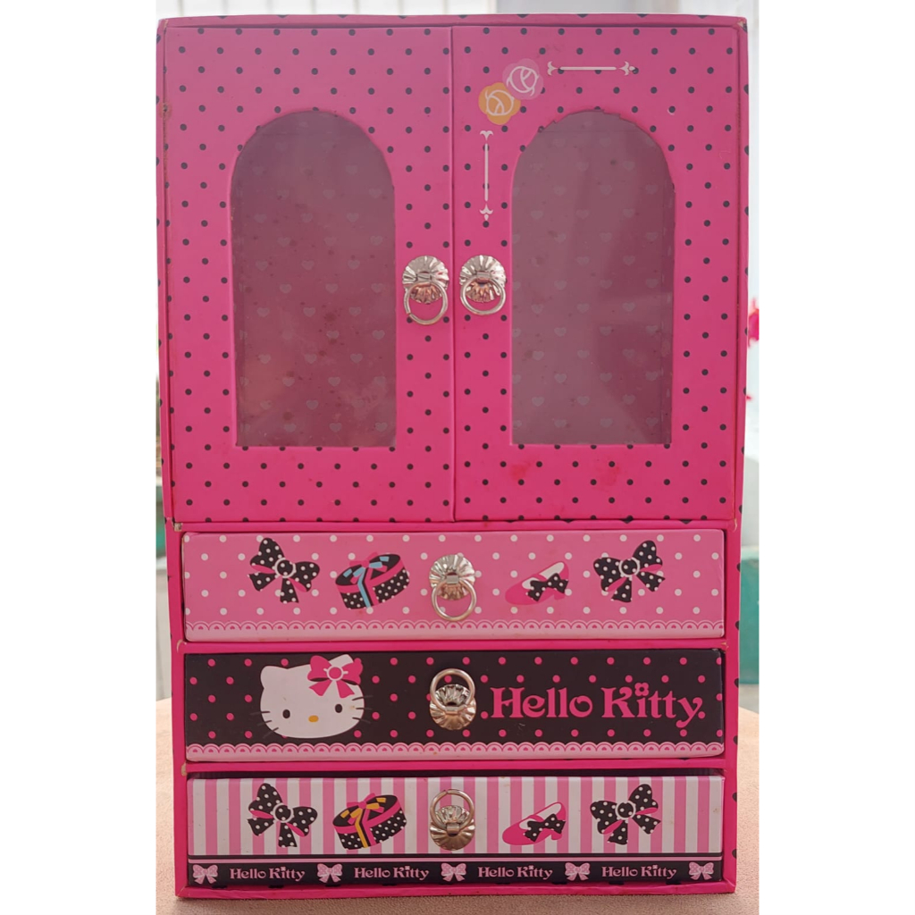 Hello Kitty Picture Children's Toy Cupboard Box | Shopee Philippines