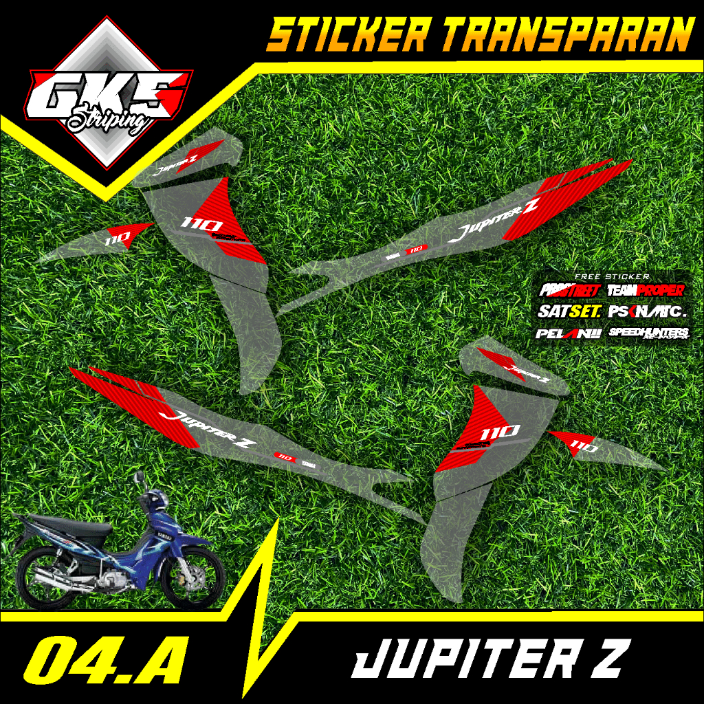 Jupiter Z OLD Transparent STRIPING Variation Of The Latest Minimalist ...