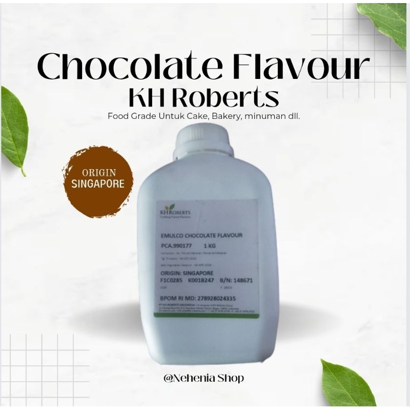 Emulco Chocolate Flavor KH Robert 1kg | Shopee Philippines